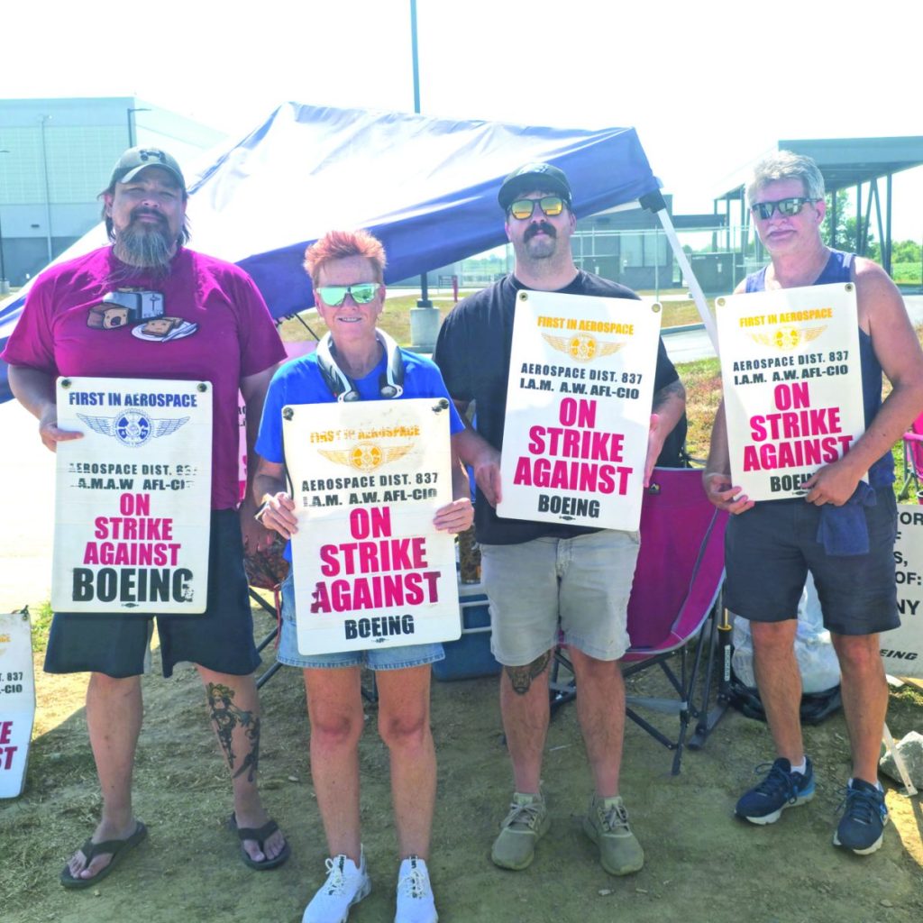 Union workers vote no to contract offered by Boeing Defense, strike ...